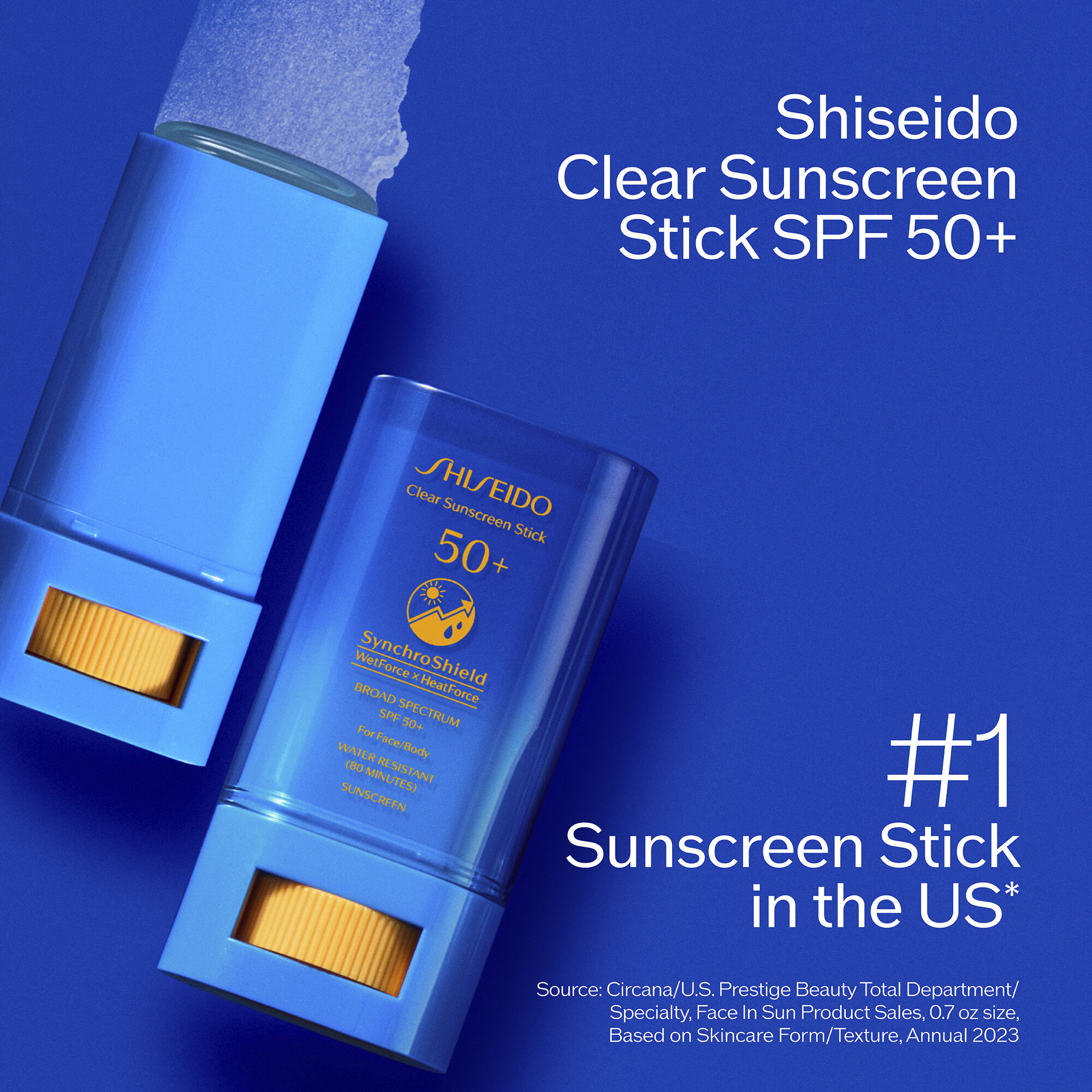 Clear Sunscreen Stick SPF 50+ | SHISEIDO